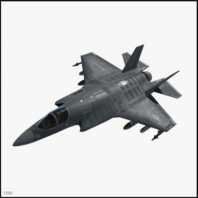 square_sig_fighter_jet_small | 3D Modeling Resources