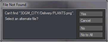 Missing Files Assets | 3D Modeling Resources