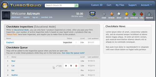 CheckMateQueuePage_Edu | 3D Modeling Resources