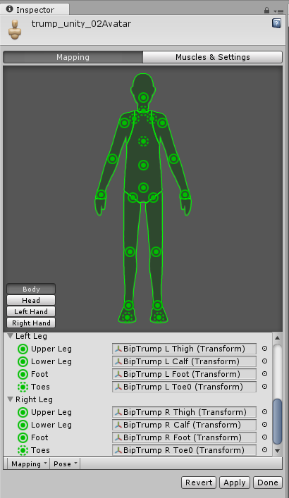 Mecanim_Bone_Match | 3D Modeling Resources