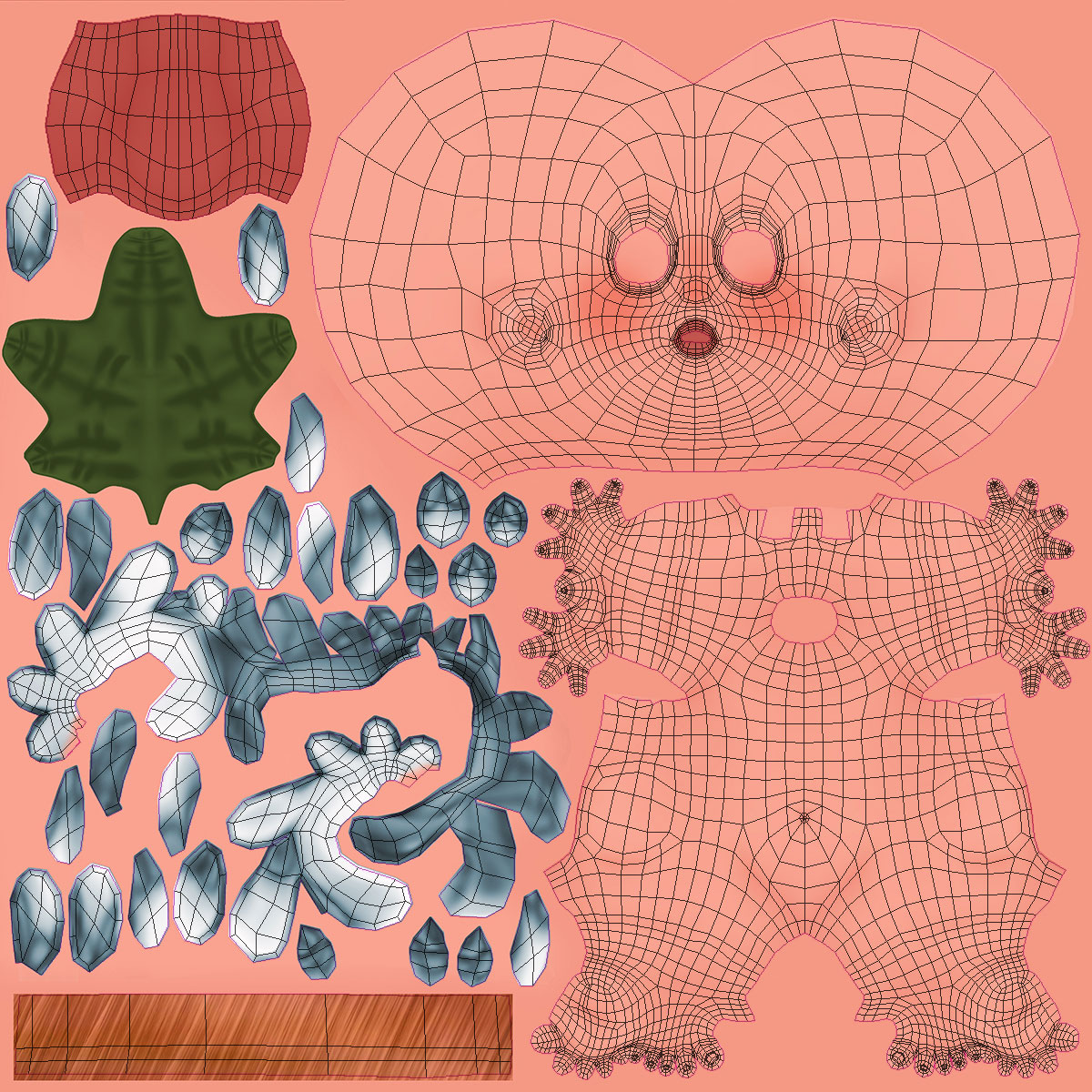 uv_layout_example | 3D Modeling Resources